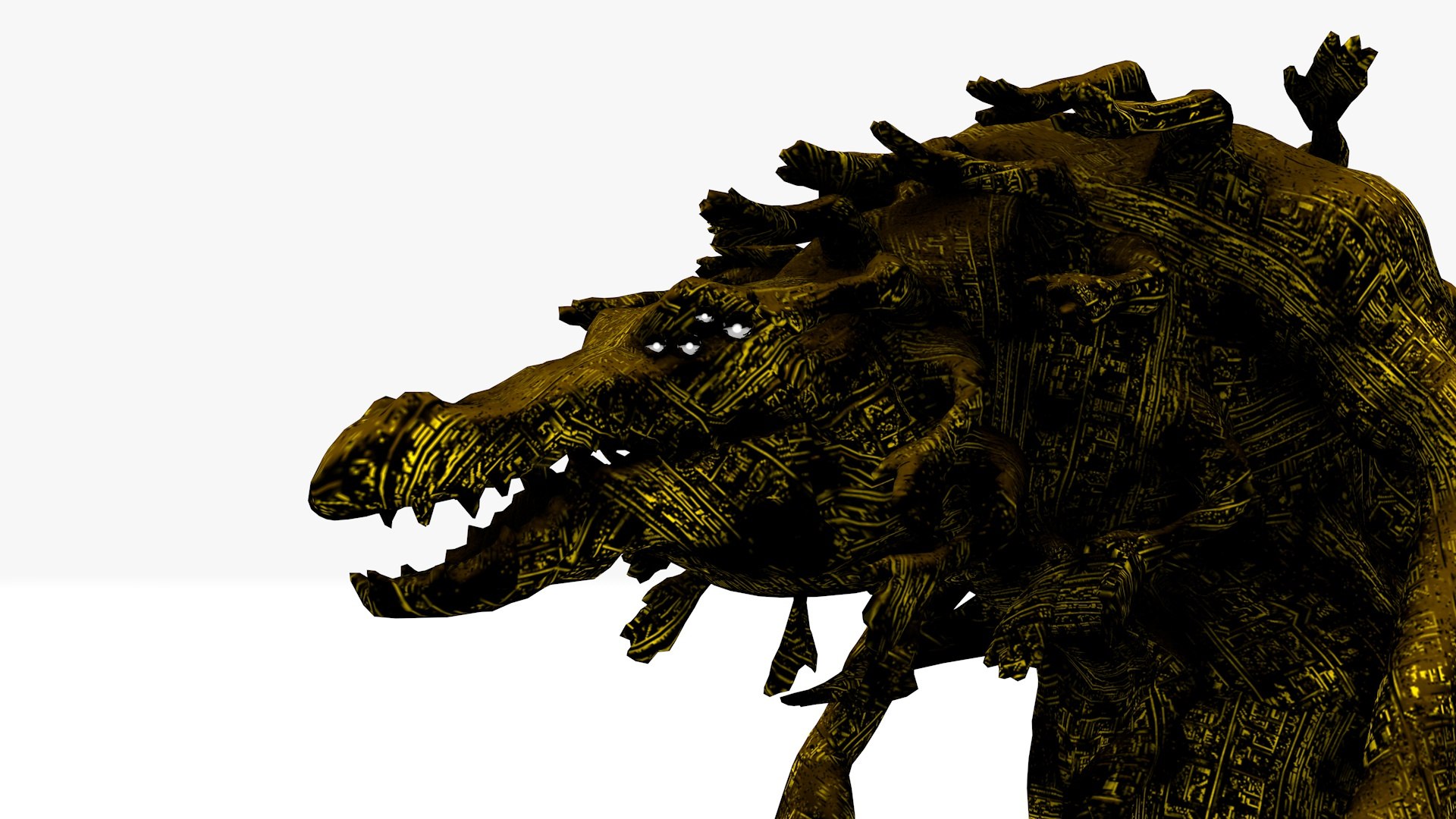 3D Monster Rigged And Animated - TurboSquid 2156812