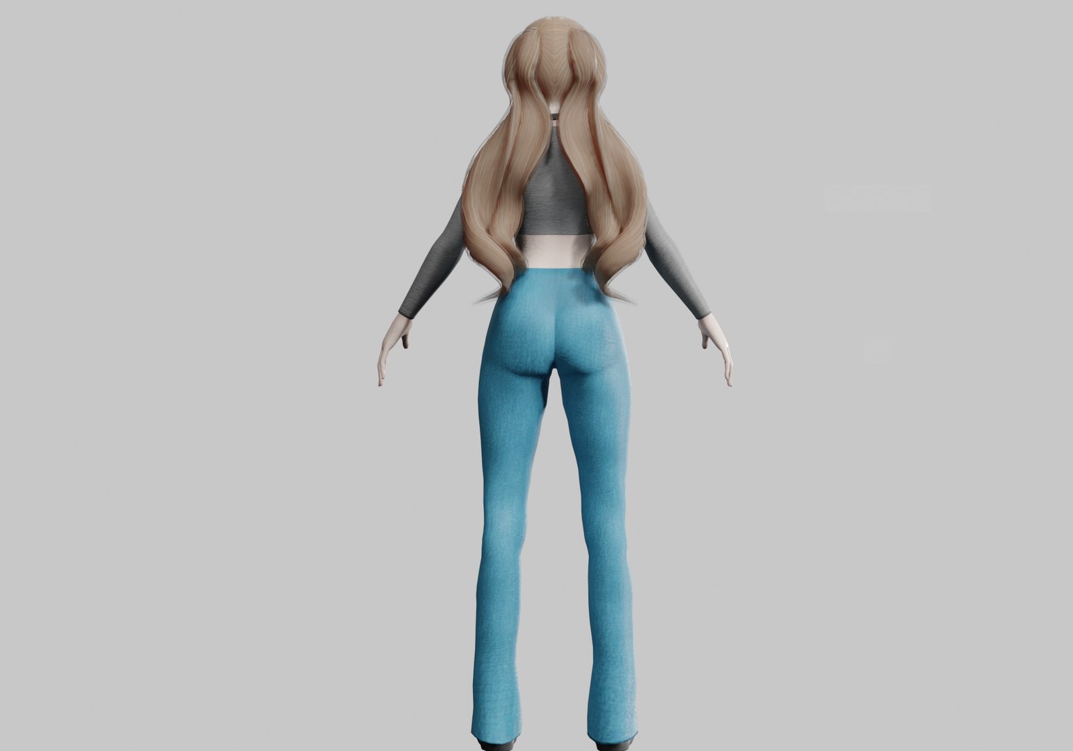 Pretty Basic Woman V32688 3D Model - TurboSquid 2277798