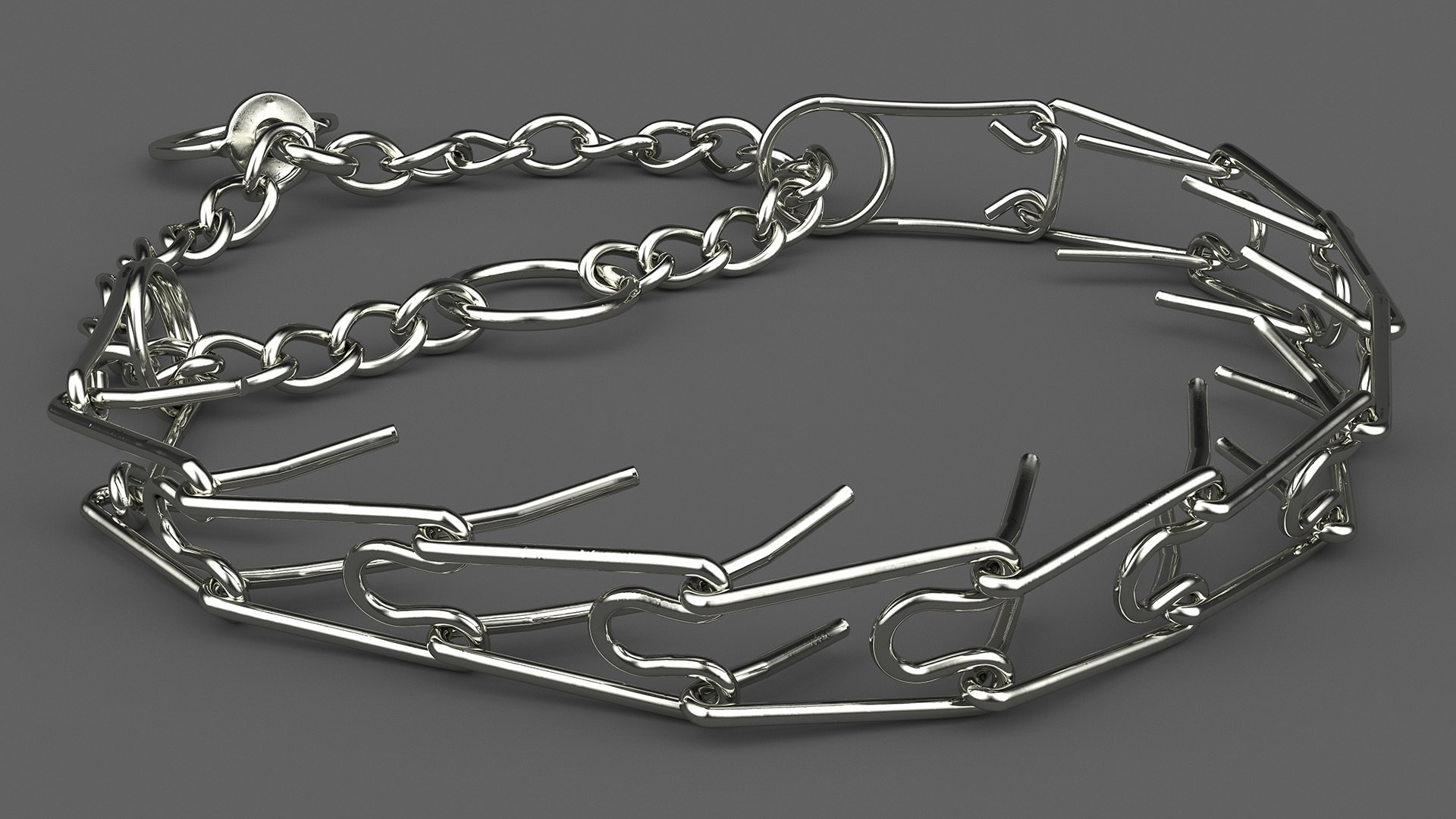 3D Pinch Prong Collar Model - TurboSquid 2188913