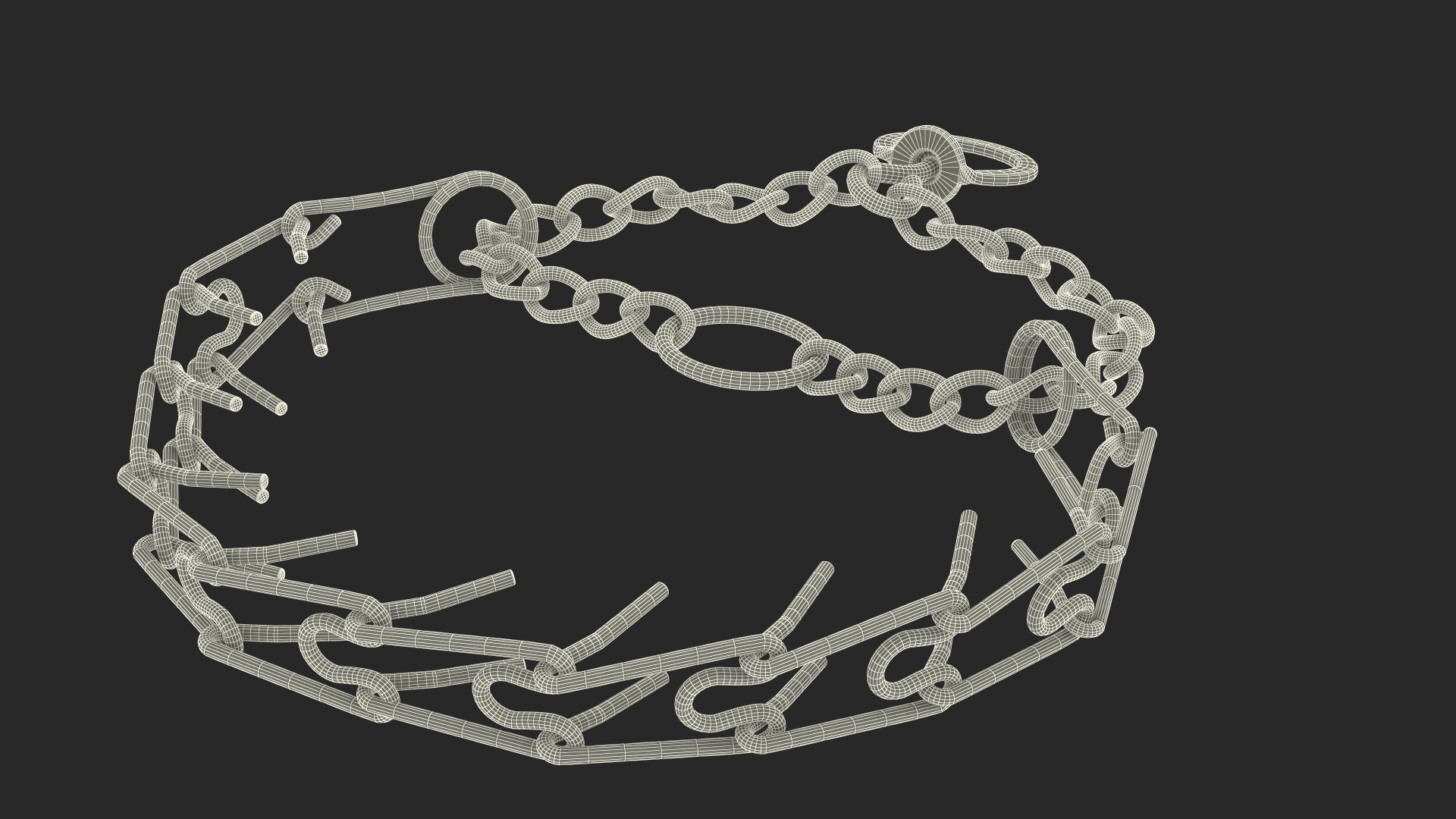 3D Pinch Prong Collar Model - TurboSquid 2188913