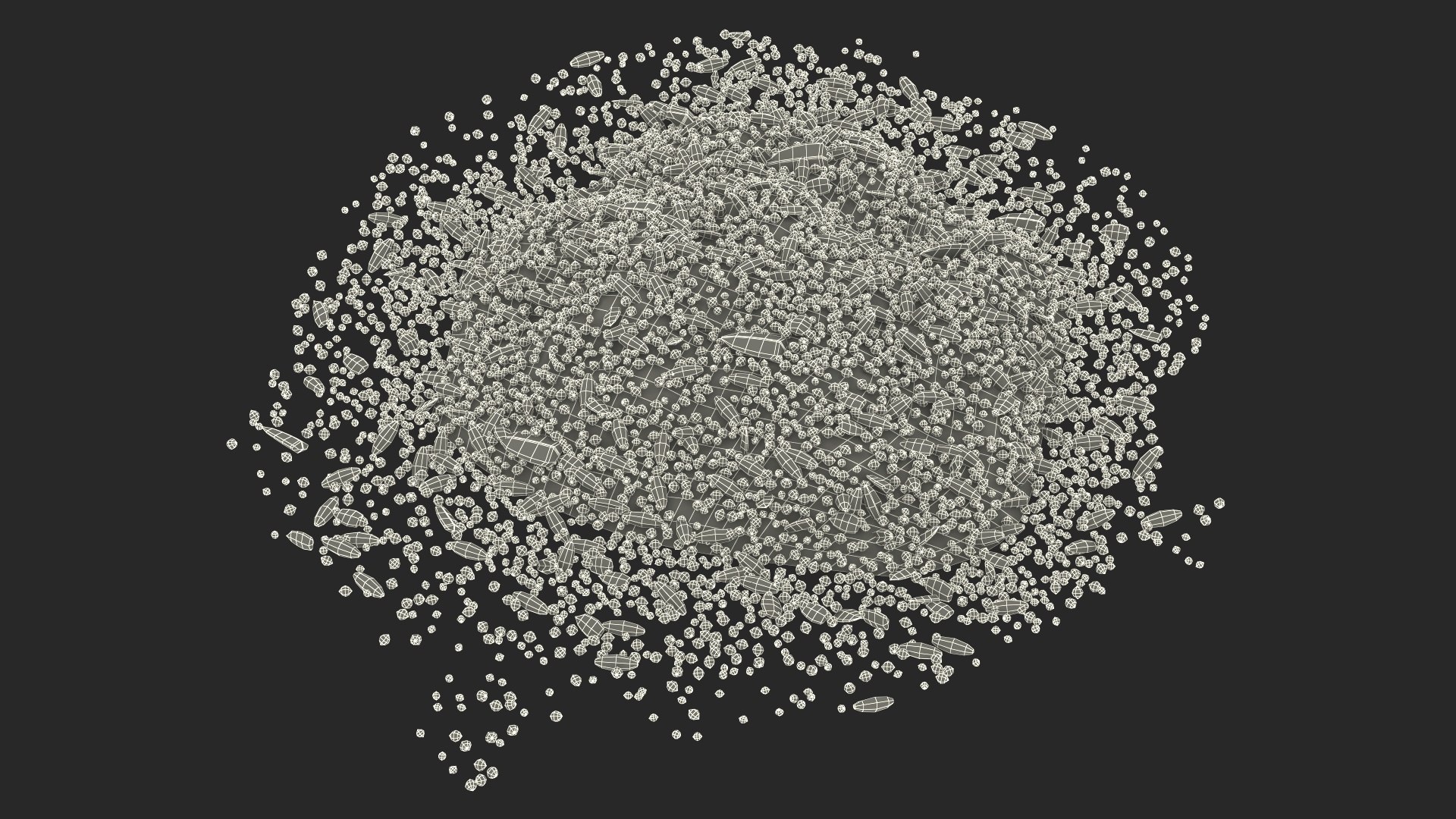 3D Mixed Bird Seed Model - TurboSquid 2348811