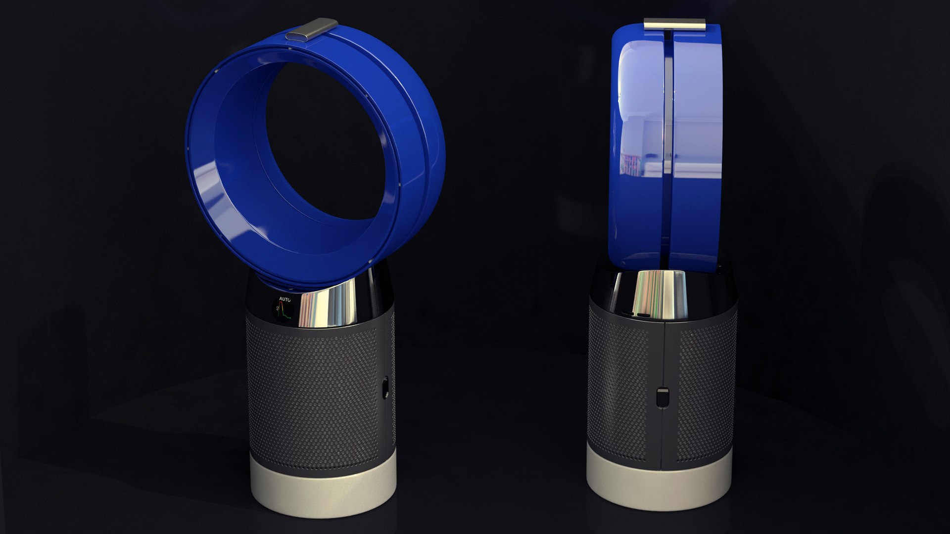 Bladeless Table Fan Model - TurboSquid 1601664