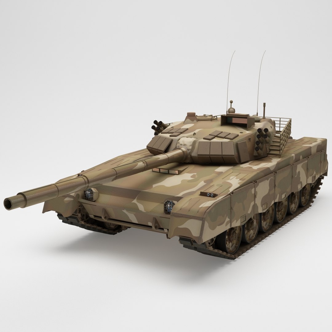 3d Al-khalid Type 90-iim Mbt-2000