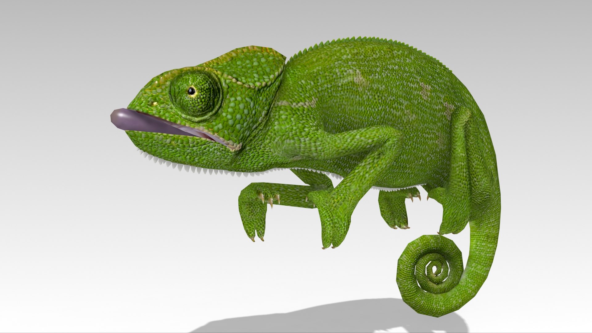 3D Chameleon model - TurboSquid 1996679