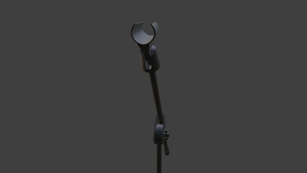 Microphone stand 3D model - TurboSquid 1791825