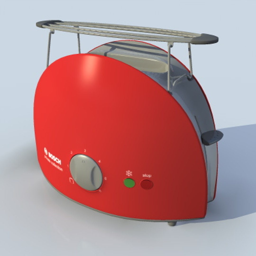 Bosch Toaster 3d Obj