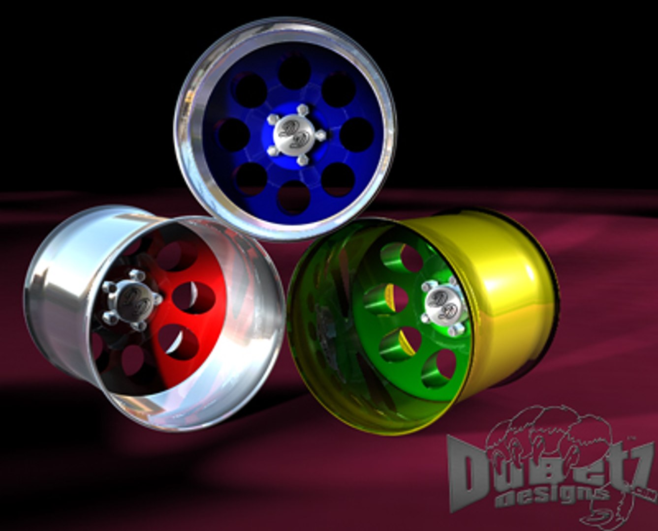 3d Muscle Car Wheels Cragar