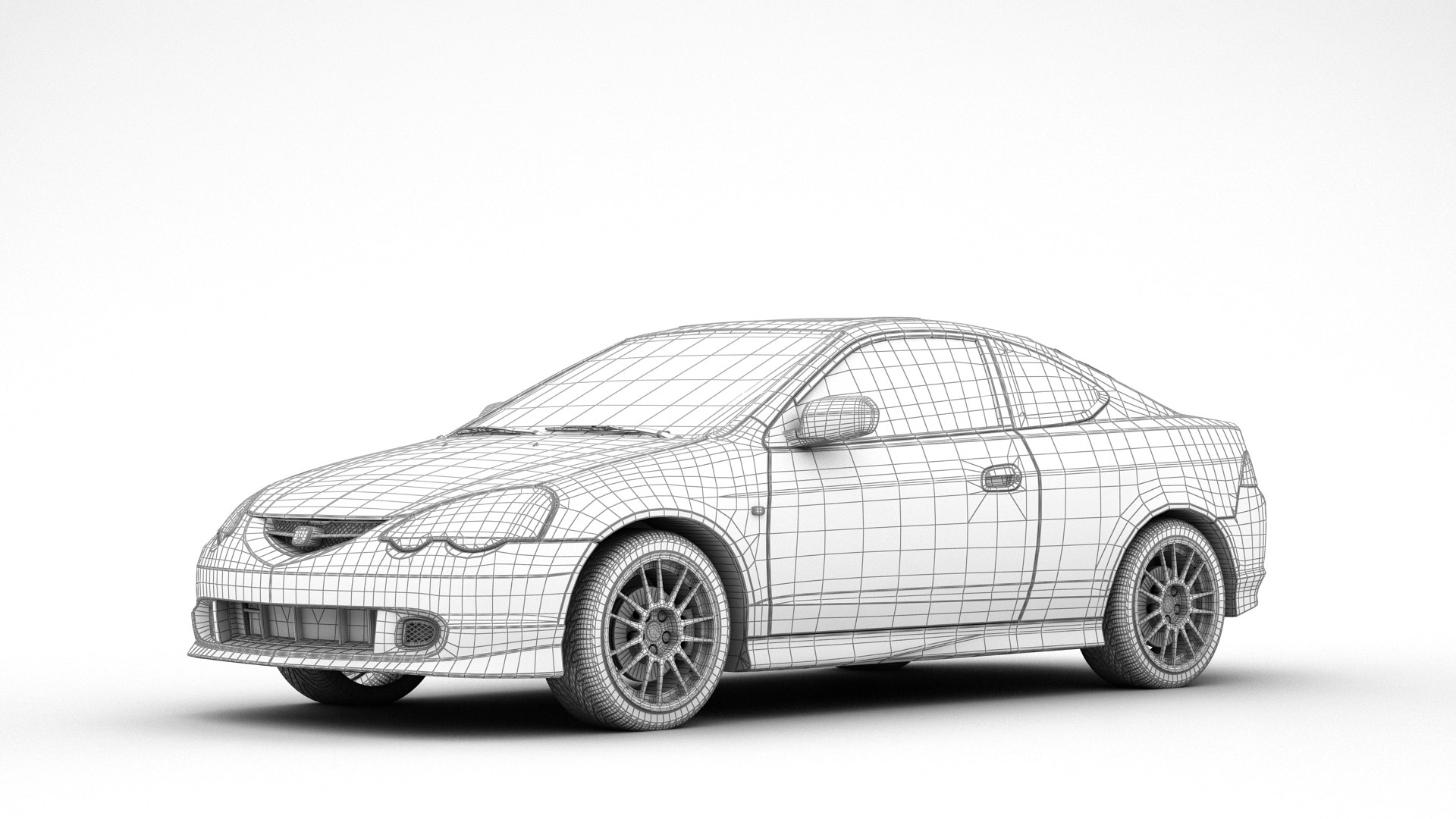 Honda Integra 3D Model - TurboSquid 2010091