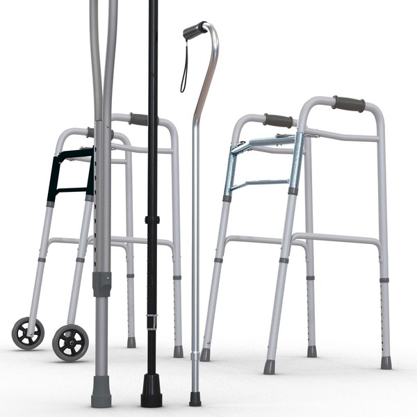 mobility aids 3d max