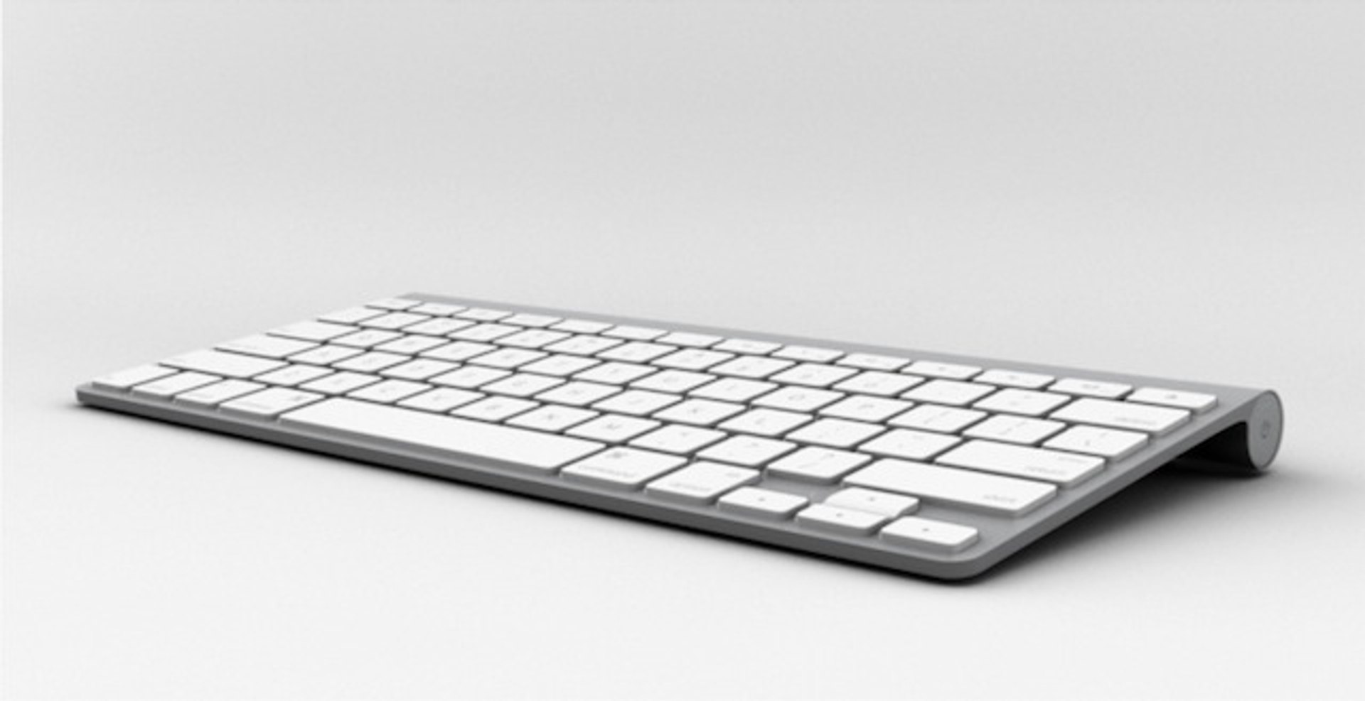Apple Wireless Keyboard 3d Model