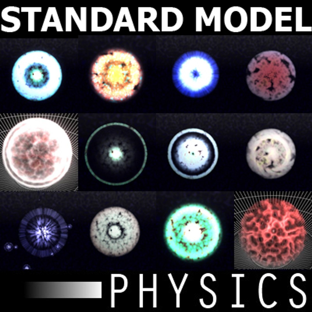 3d Particles Standard Quantum Mechanical Model