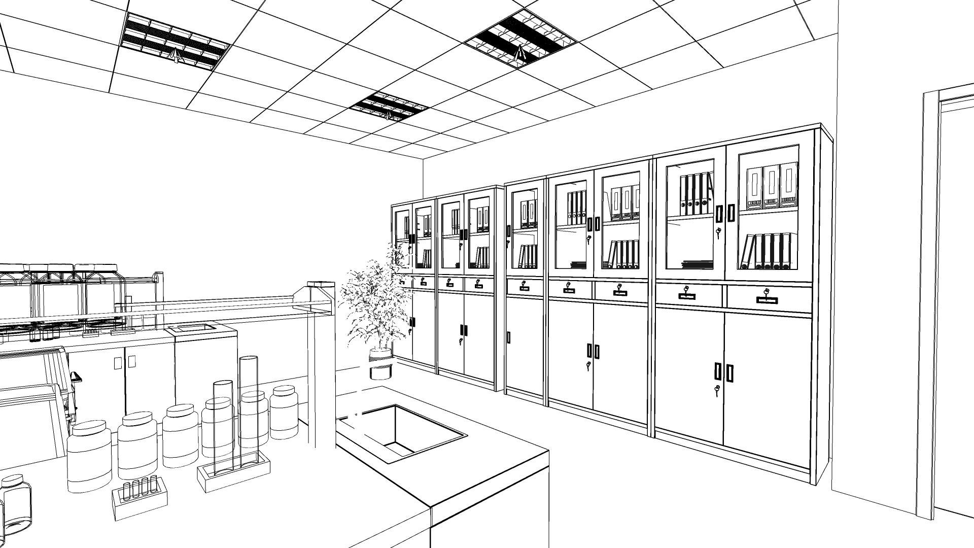 Laboratory 3D Model - TurboSquid 1962866