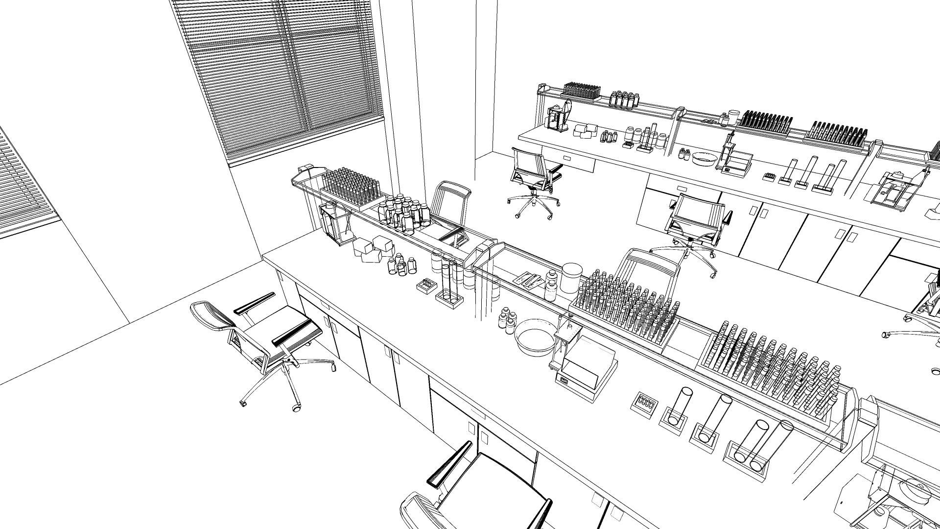 Laboratory 3D Model - TurboSquid 1962866