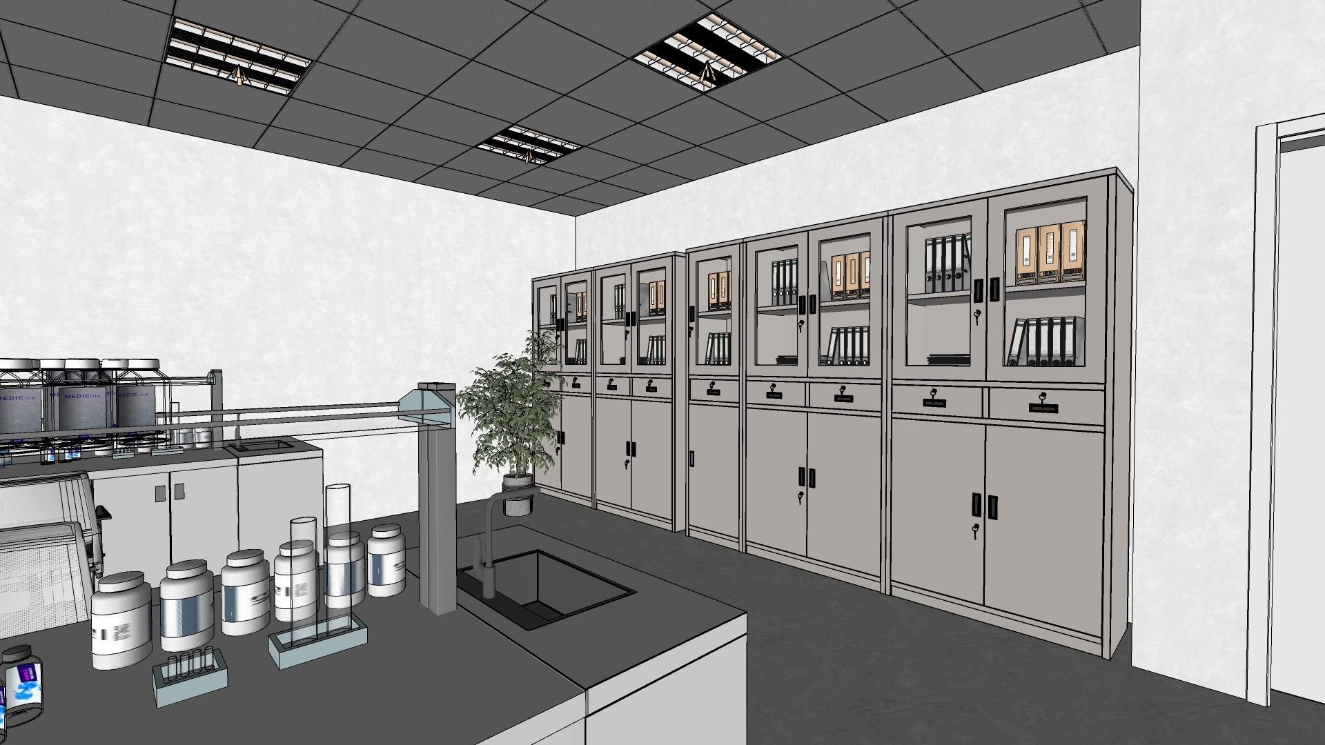 Laboratory 3D Model - TurboSquid 1962866