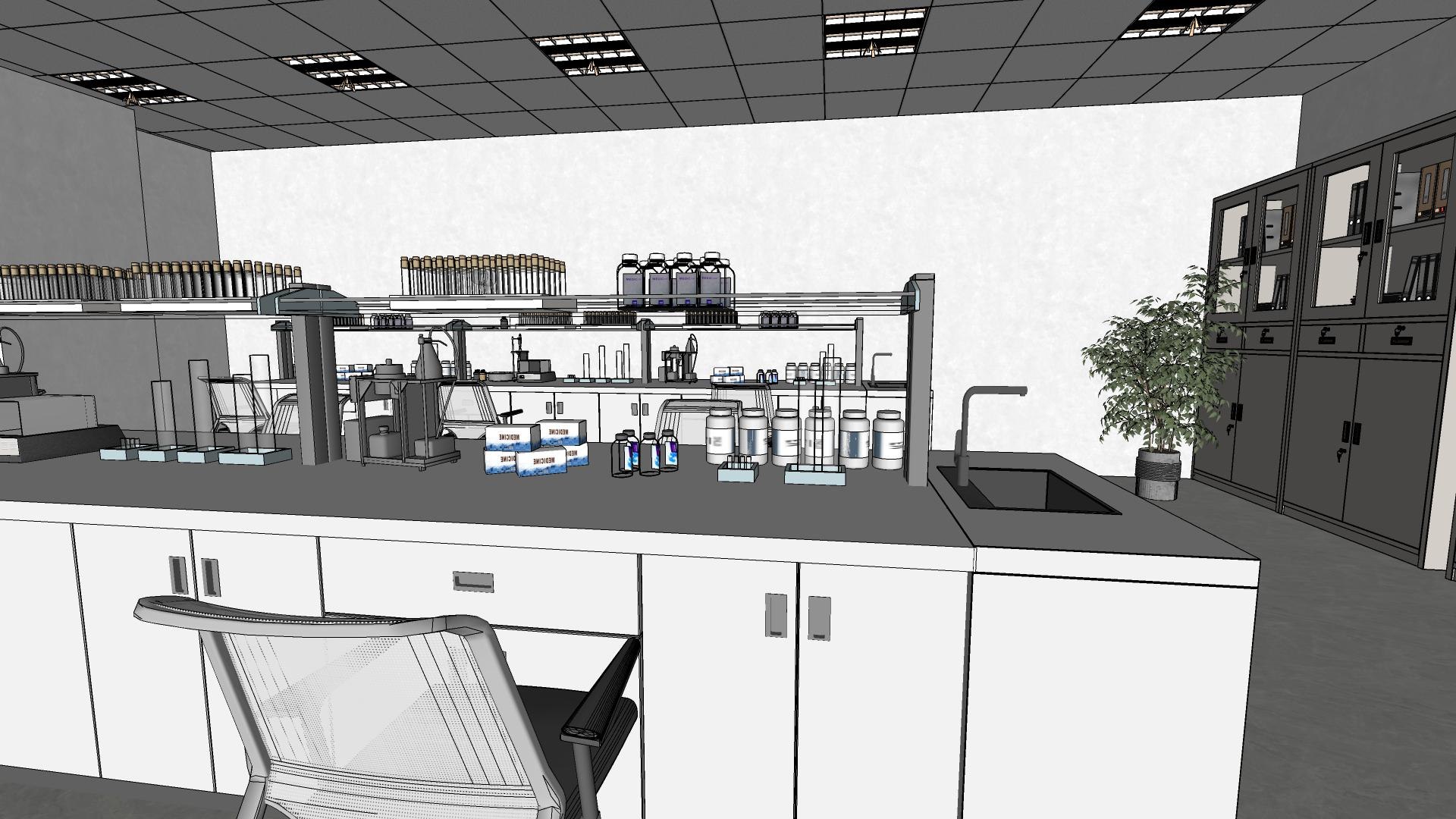 Laboratory 3D Model - TurboSquid 1962866