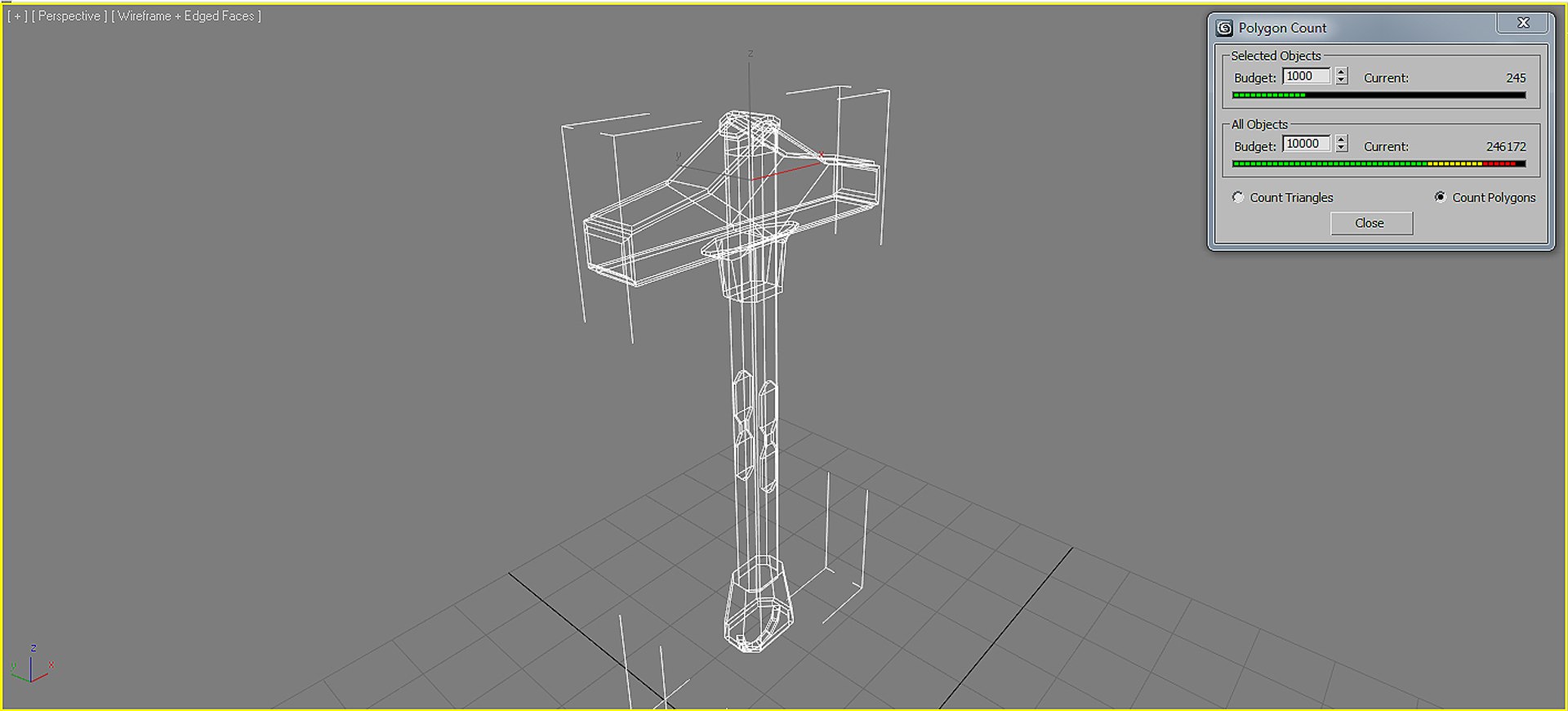 hammer cryengine 3d model