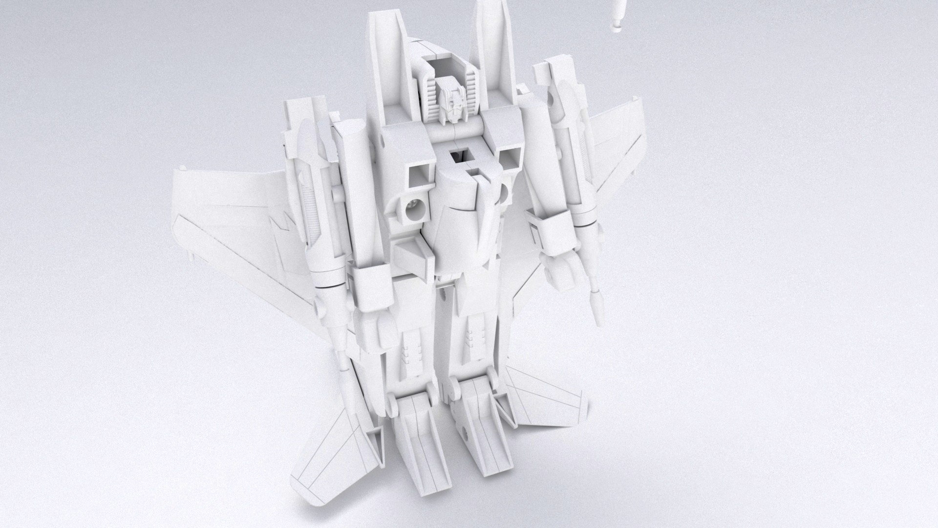 3D Starscream G1 toy - TurboSquid 2089678