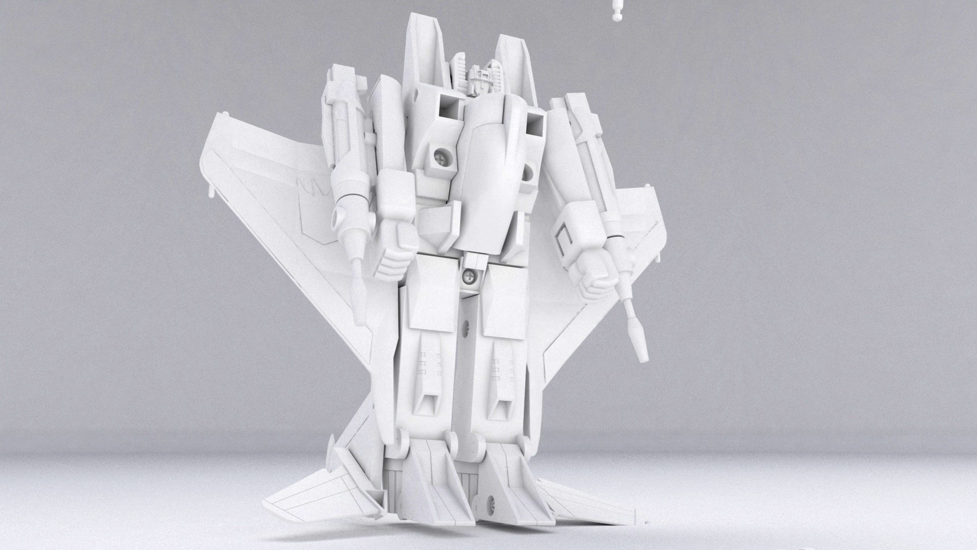 3D Starscream G1 toy - TurboSquid 2089678