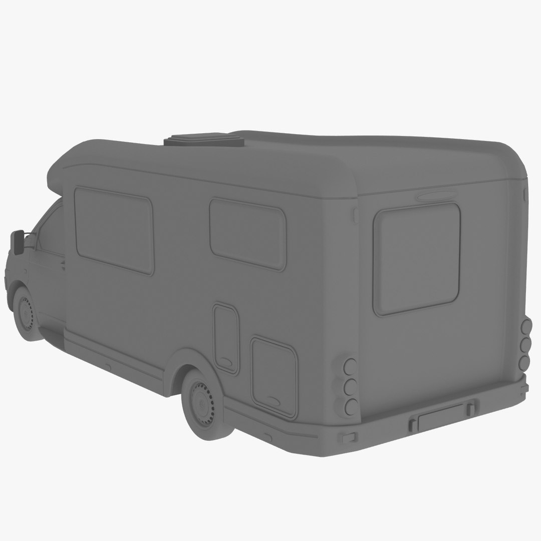 3d T5 Camper Single Cab