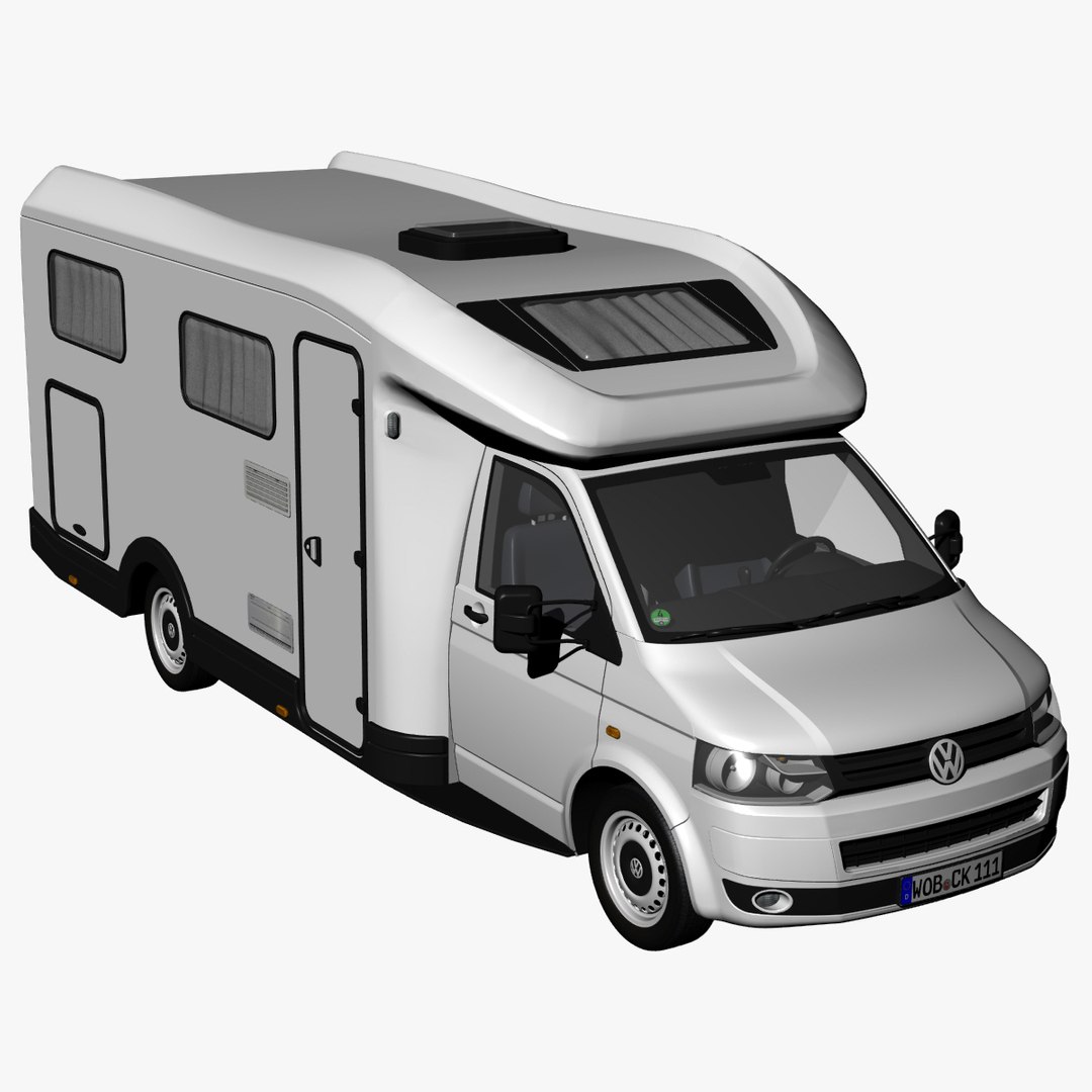 3d T5 Camper Single Cab