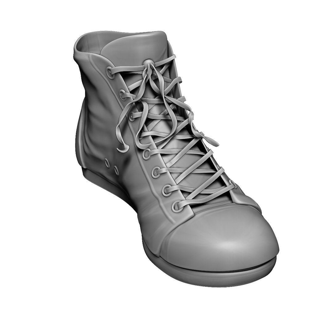 Free 3ds Mode Zbrush Sneakers