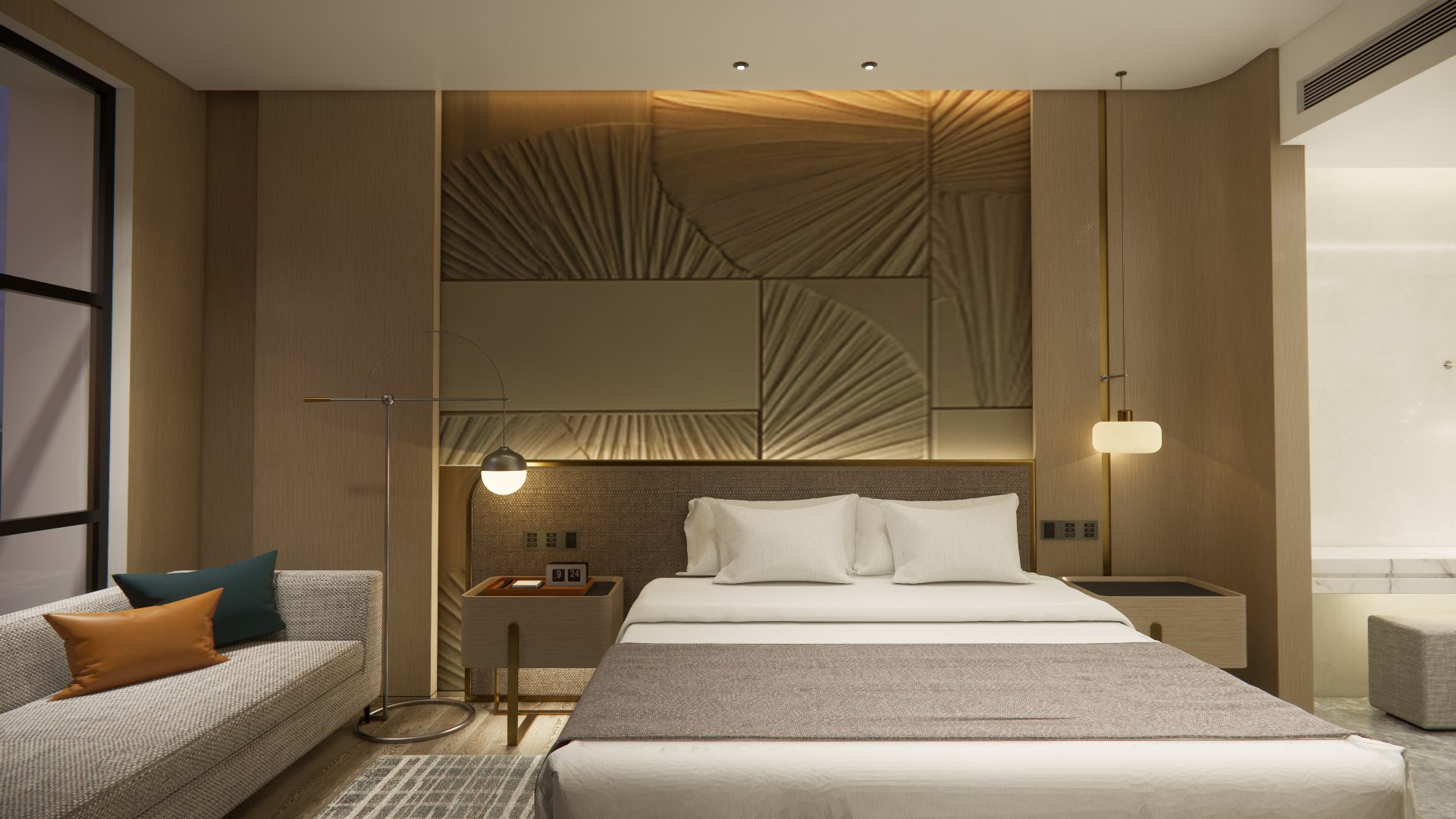 Hotel Room-A13 3D Model - TurboSquid 2104598