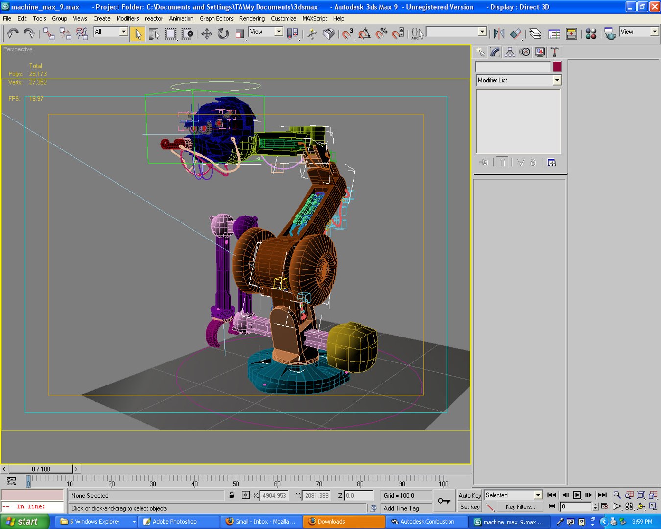 3d Robot Rig