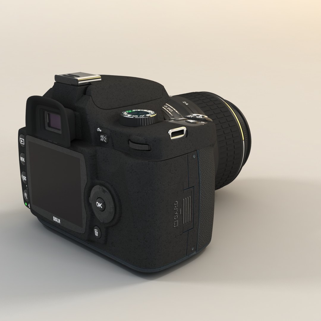 3d dslr camera lens
