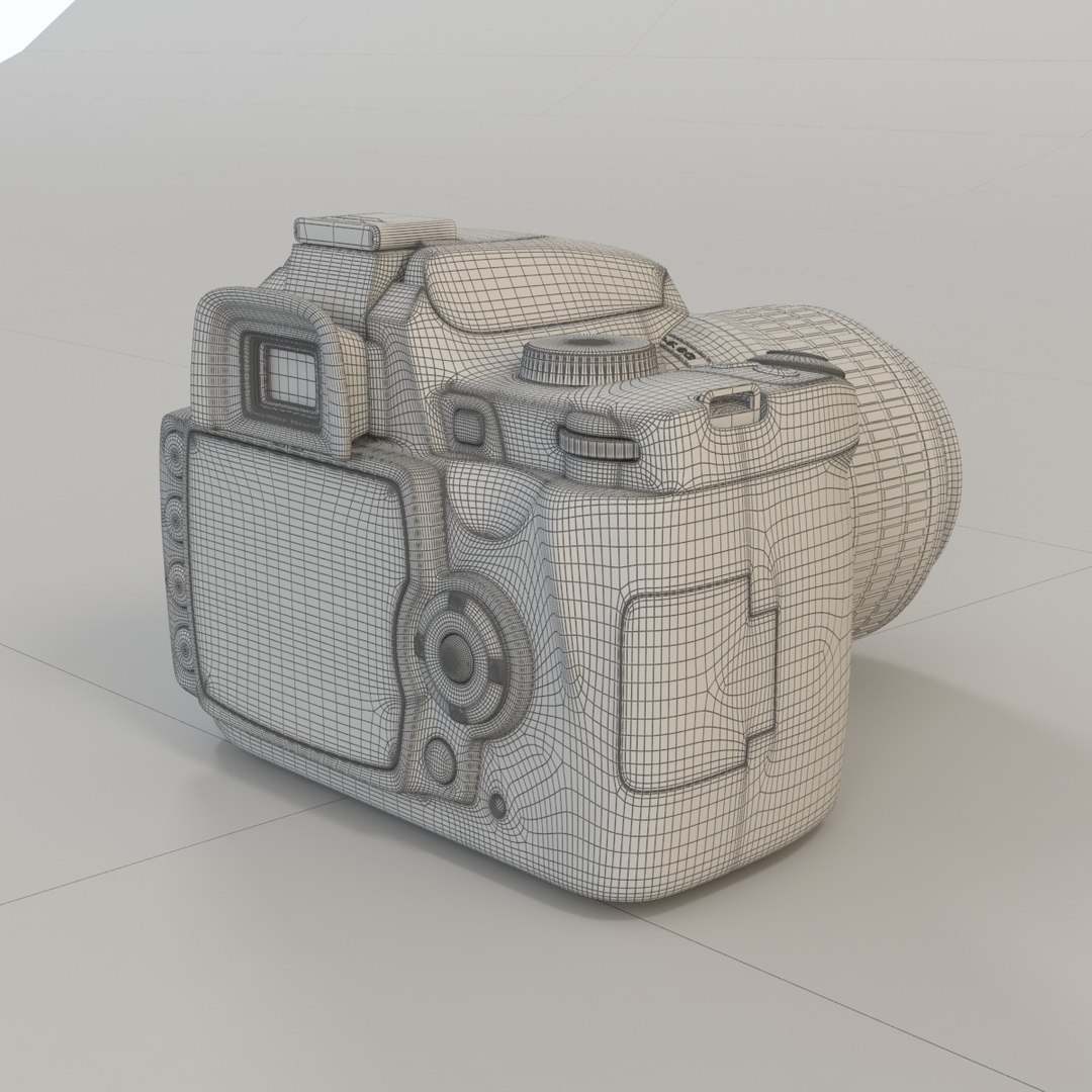 3d dslr camera lens