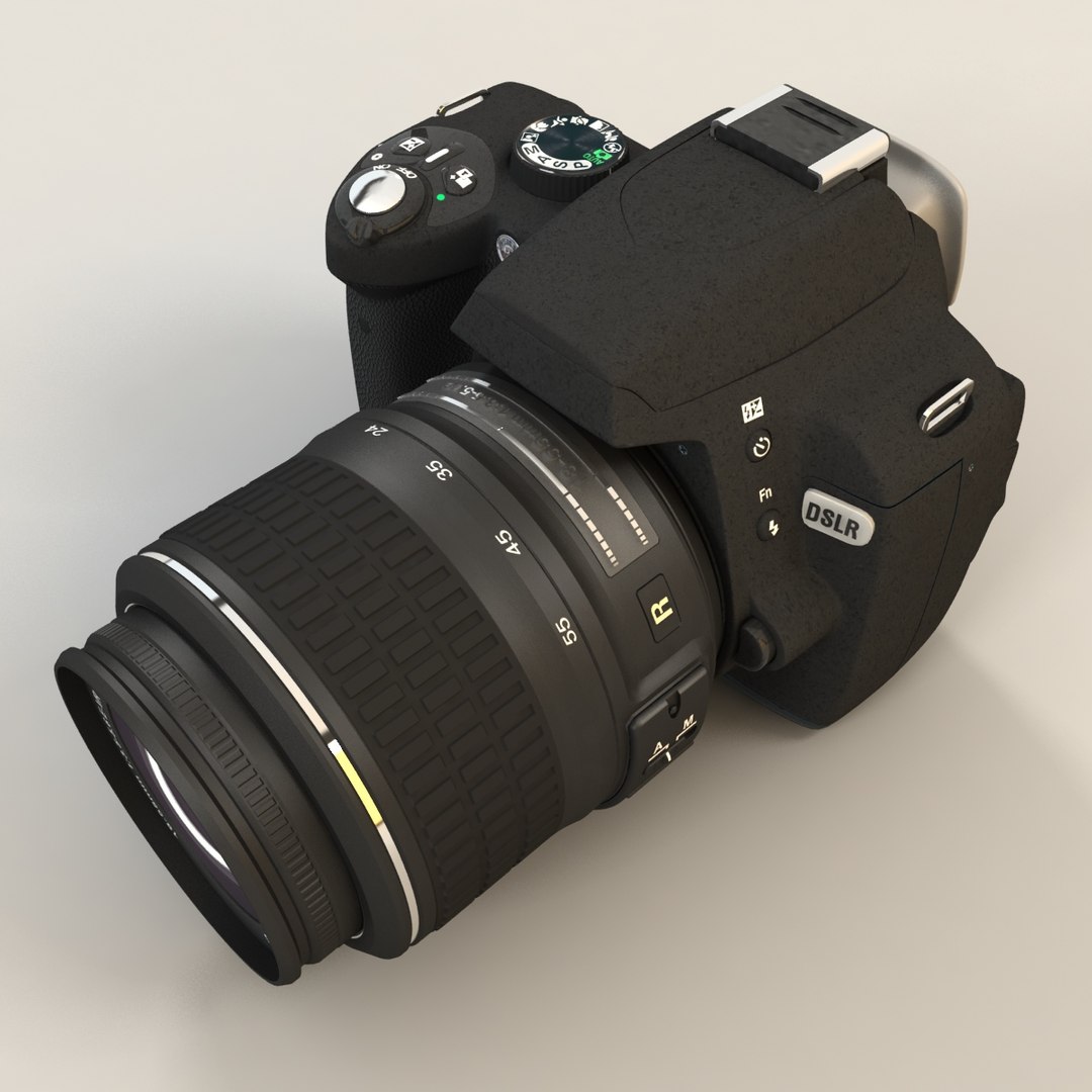 3d dslr camera lens