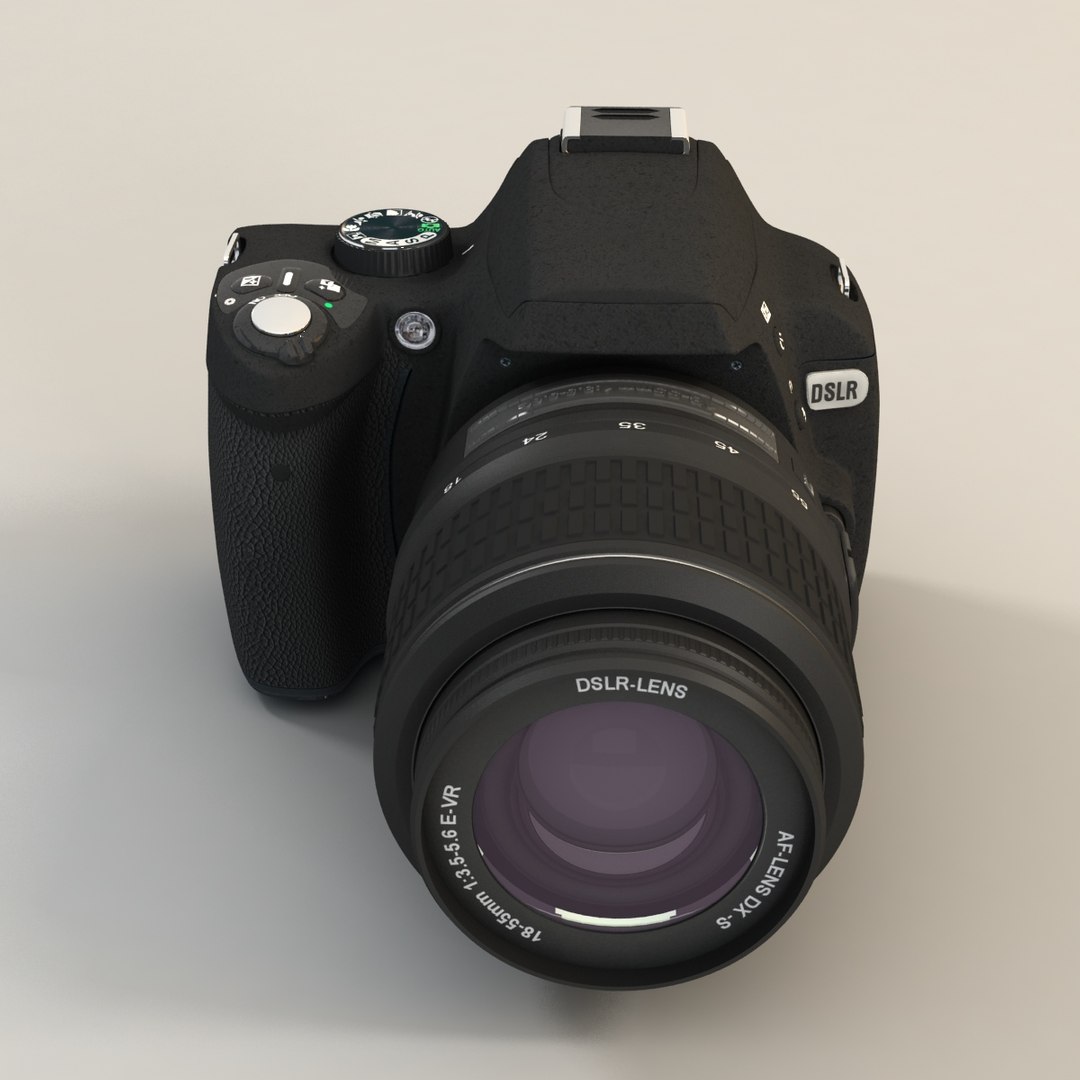3d dslr camera lens