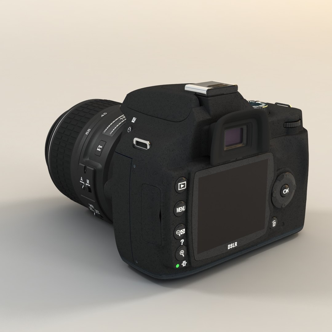 3d dslr camera lens