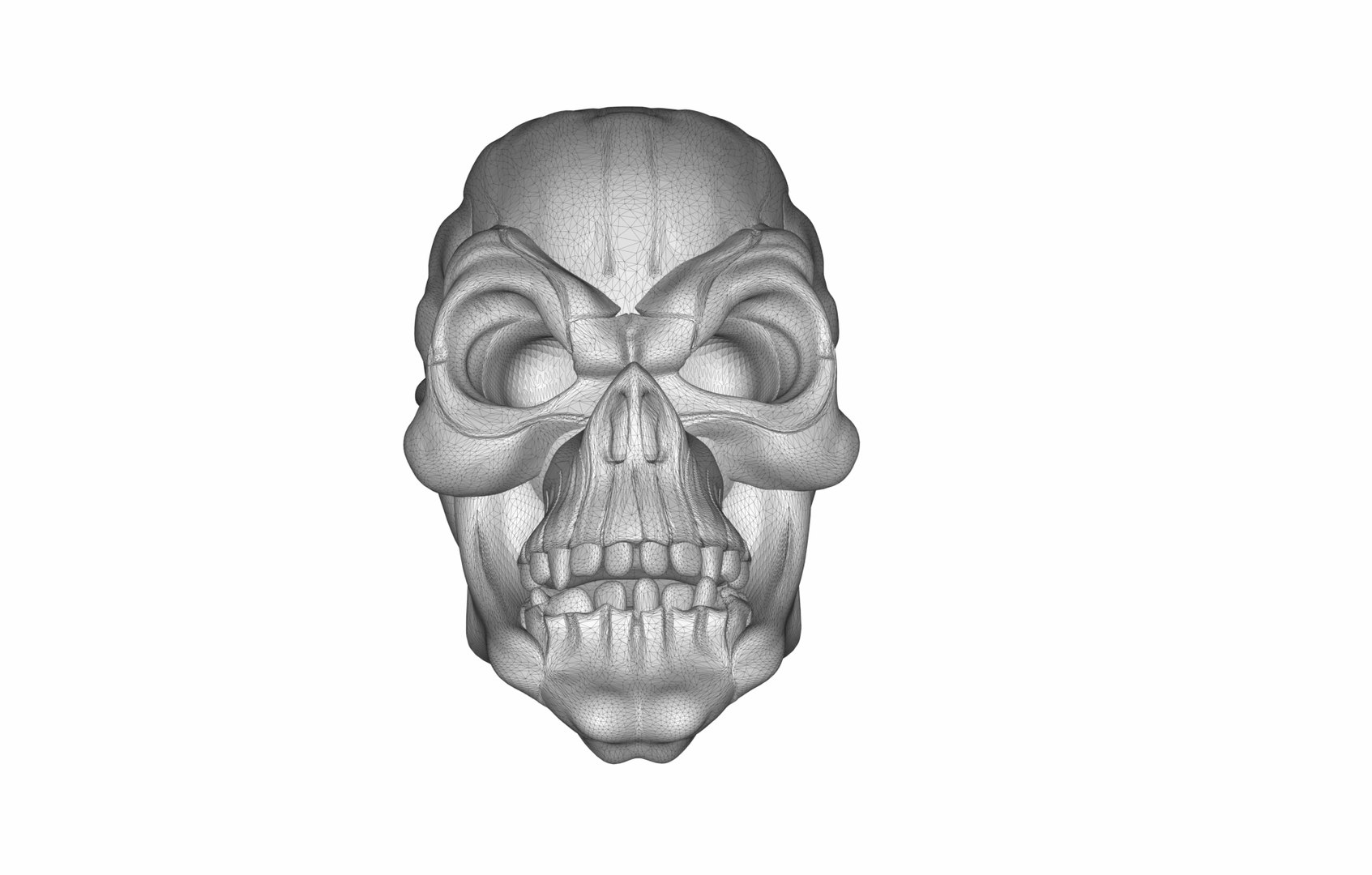 Evil Skull 3D Model - TurboSquid 2301882