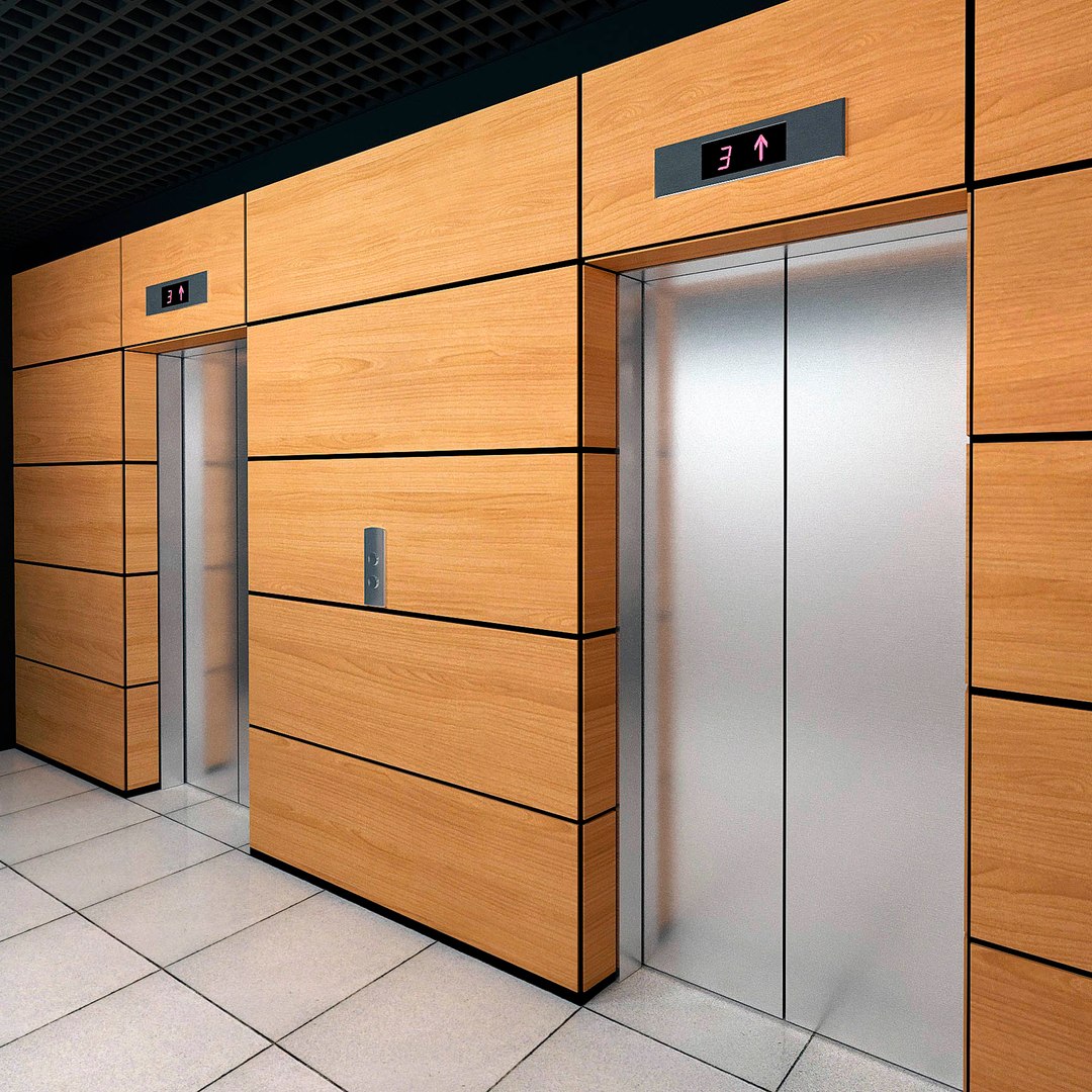 3D Elevator Set 02 - TurboSquid 1374391