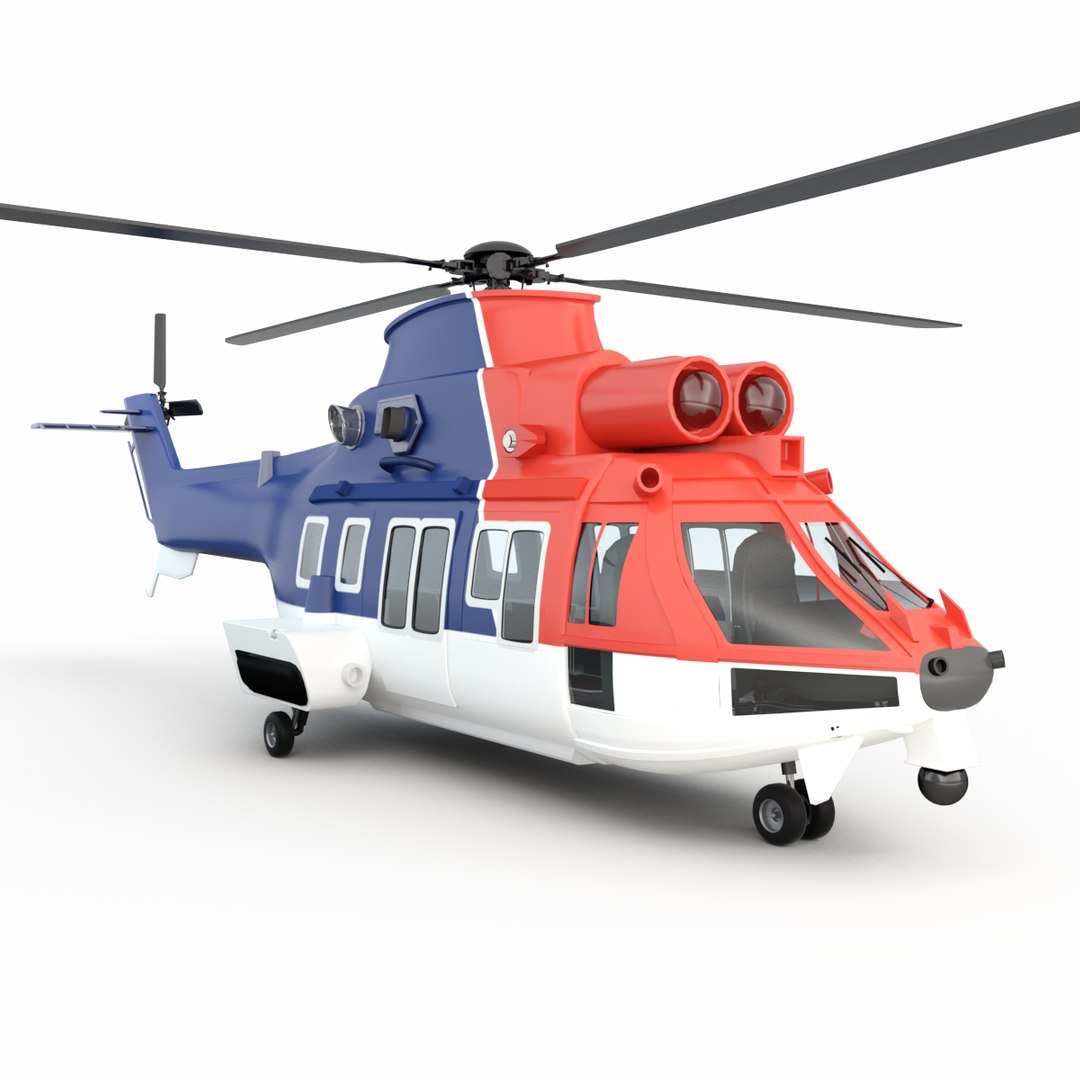 Chc Helicopter 3ds