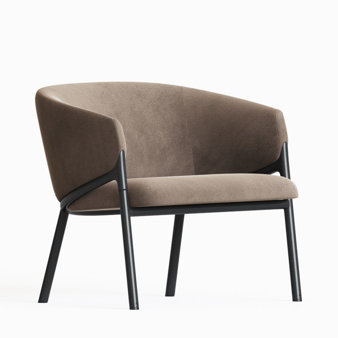 Segis Hammer Armchair 3D Model - TurboSquid 1567392