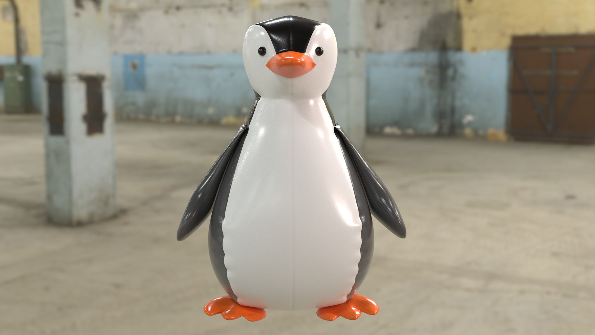 Inflatable Penguin 3D Model - TurboSquid 1996423