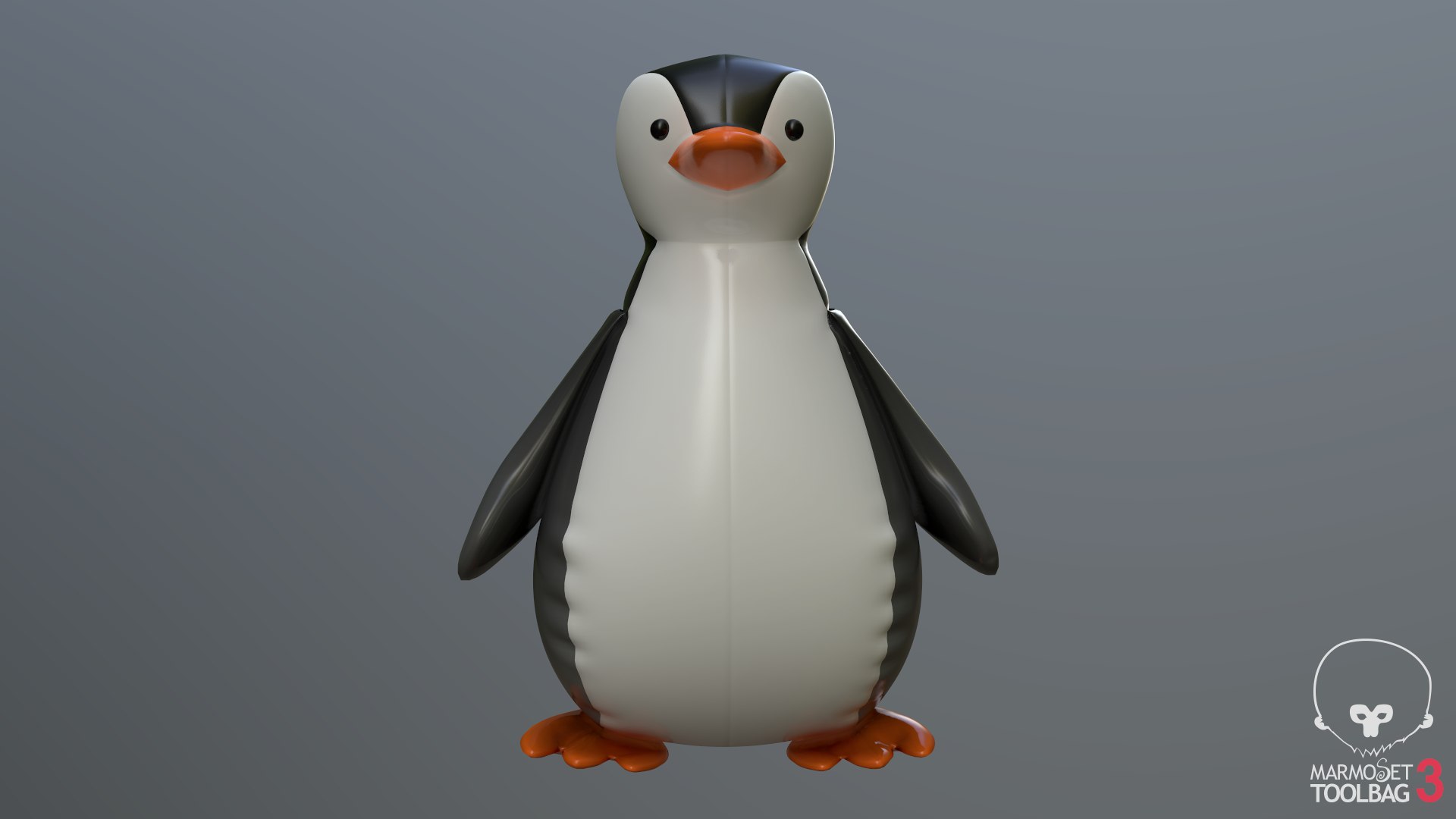 Inflatable Penguin 3D Model - TurboSquid 1996423