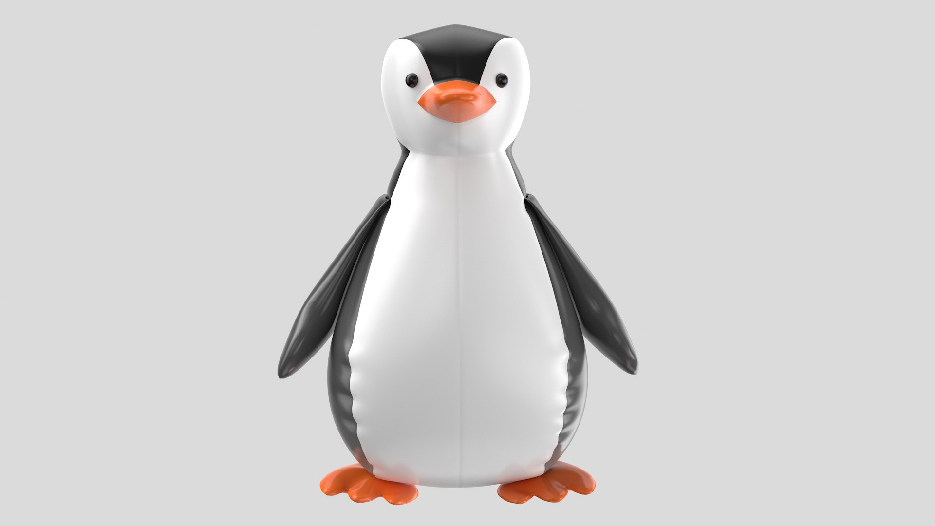 Inflatable Penguin 3D Model - TurboSquid 1996423