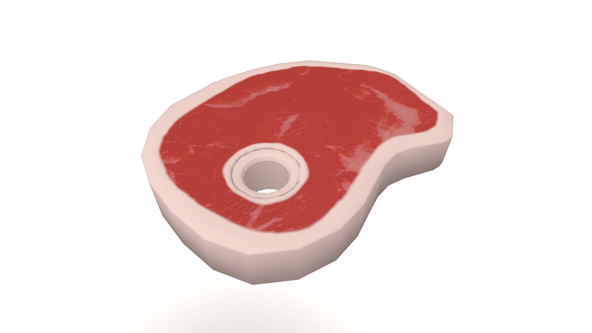 3D Low Poly Steak model - TurboSquid 2005604