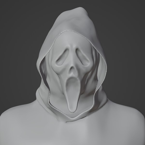 Ghostface Printable 3D Model from Scream3Dモデル - TurboSquid 1974227