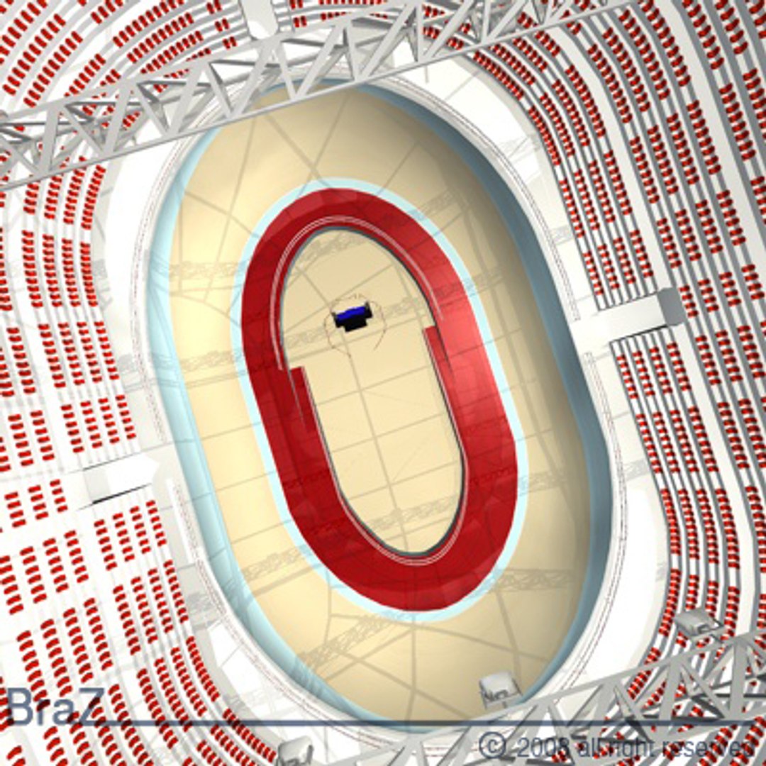 3d model velodrome bicycle racing