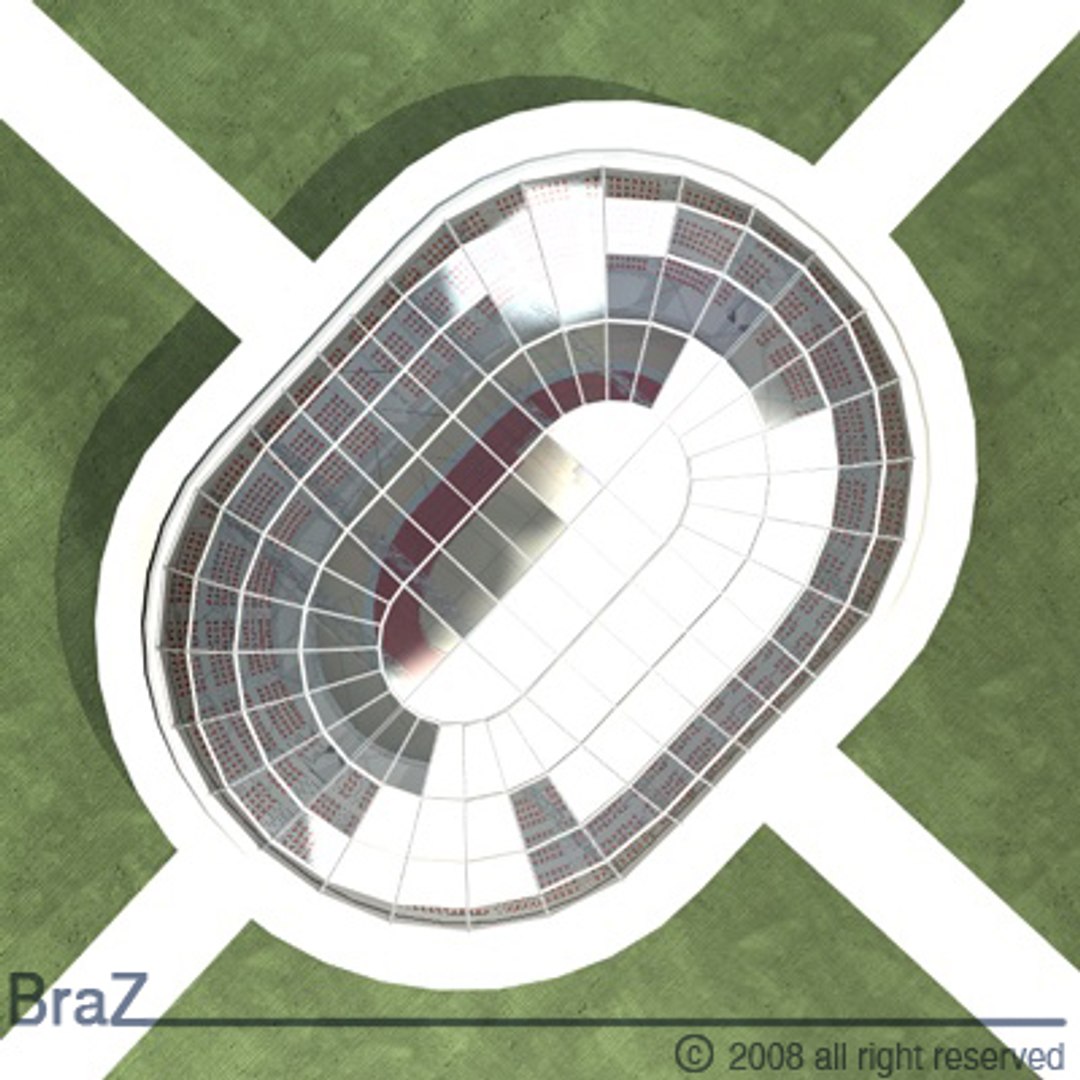 3d model velodrome bicycle racing