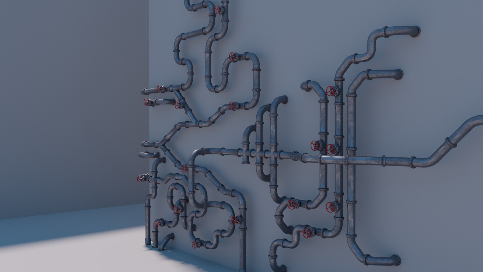 3D Modular Pipes Set Model - TurboSquid 1757067