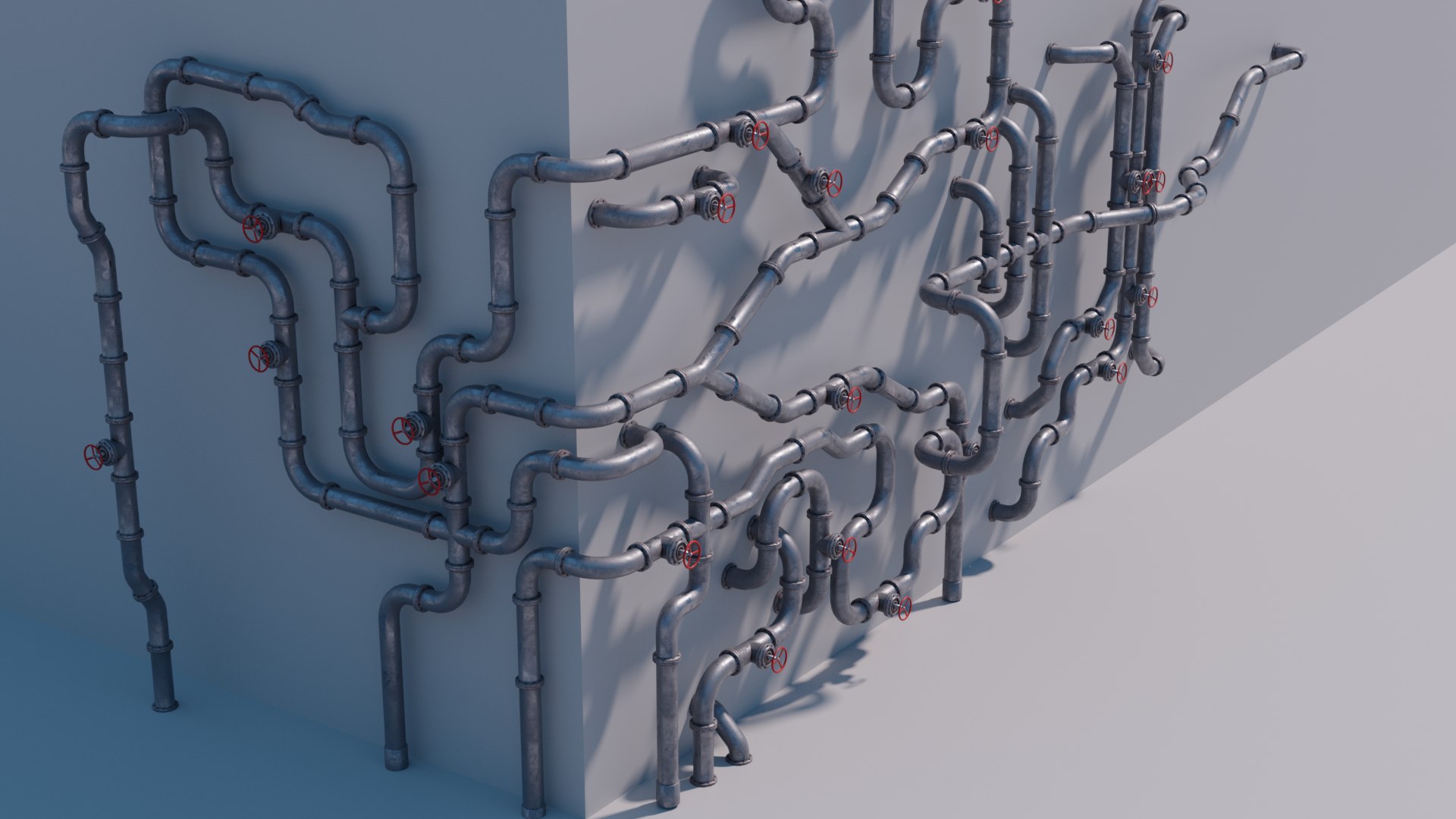 3D Modular Pipes Set Model - TurboSquid 1757067