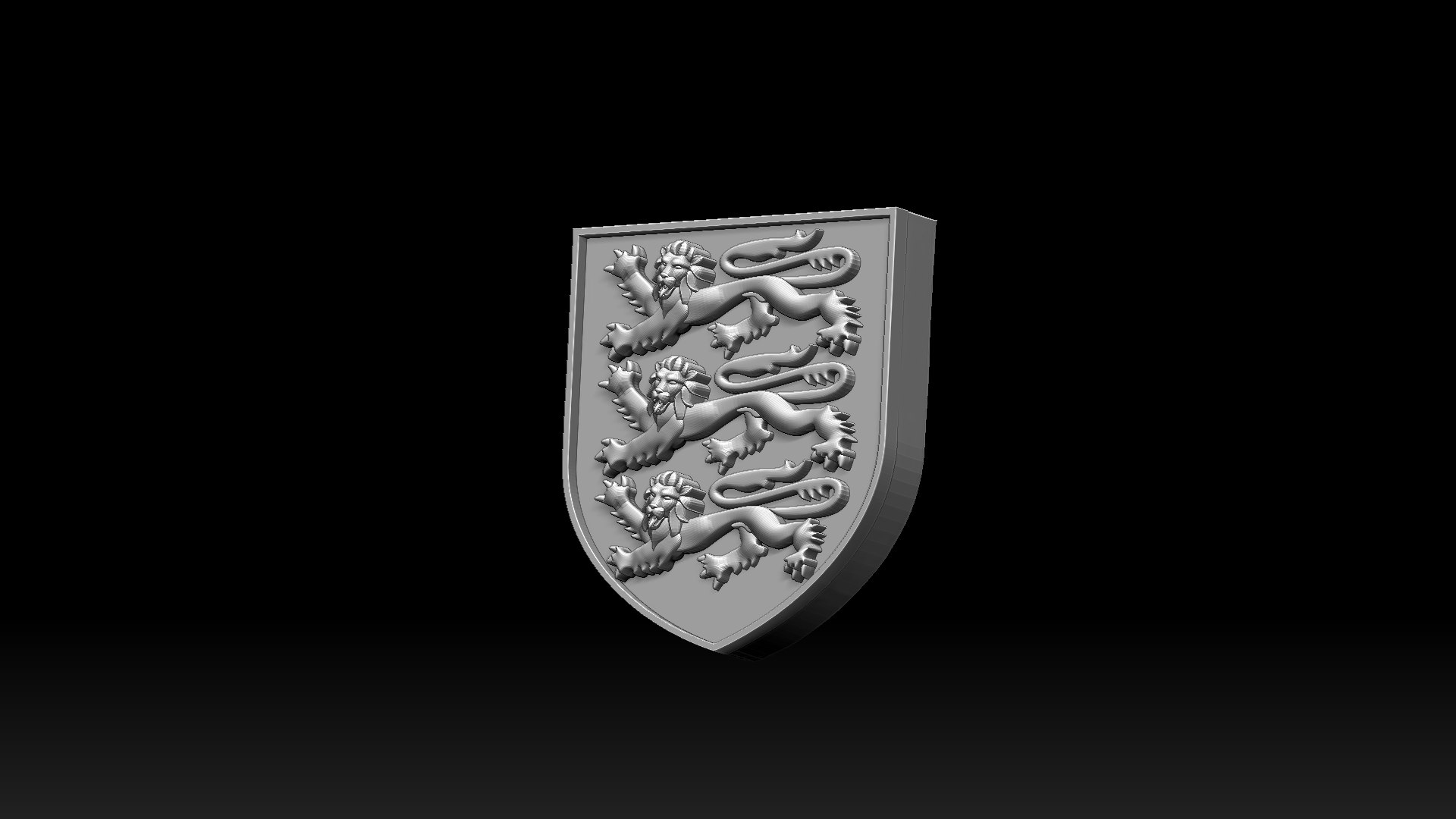 Coat Of Arms Of England 3D - TurboSquid 2145024