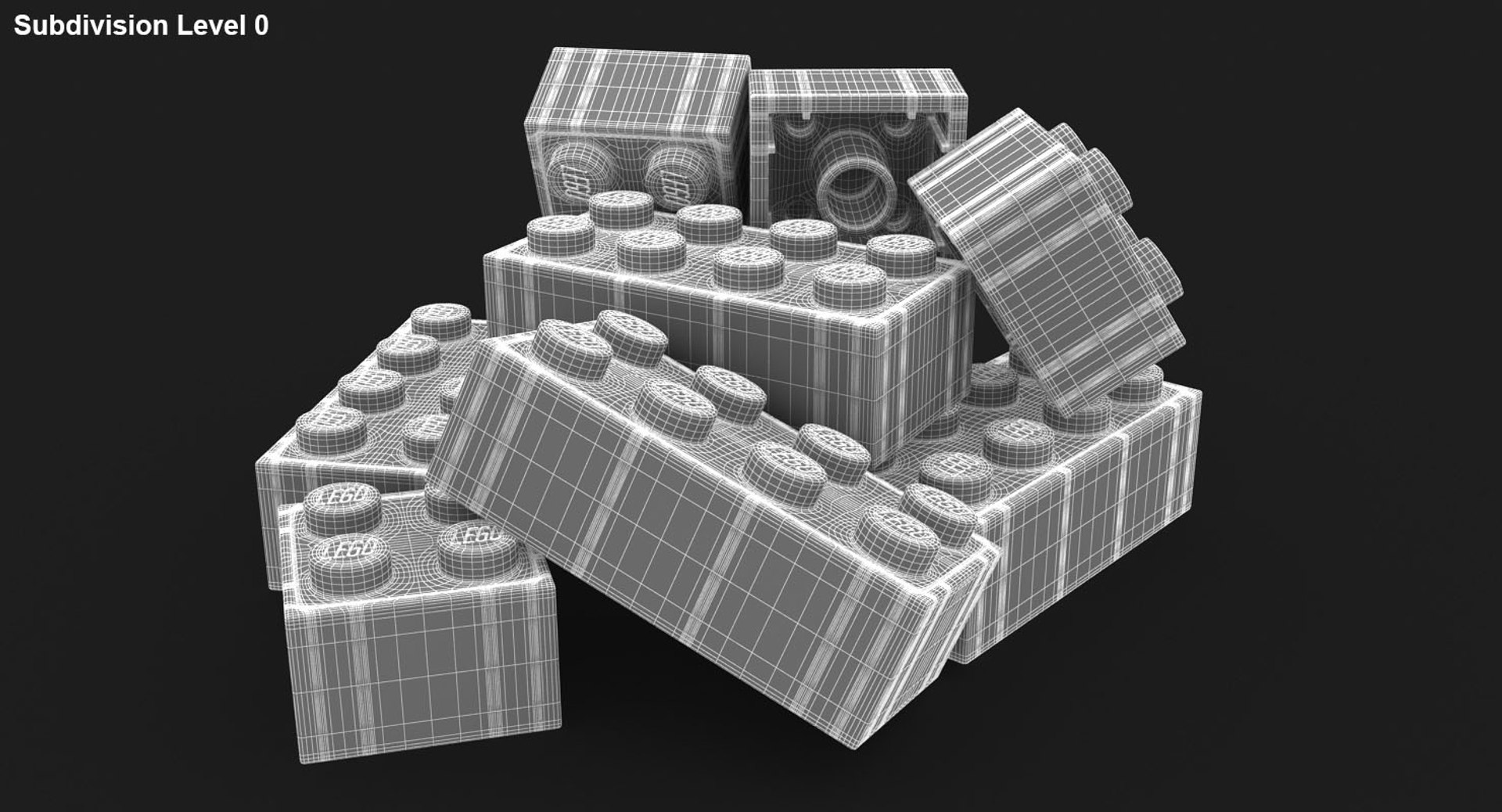 3D Realistic Lego Bricks - TurboSquid 1327674