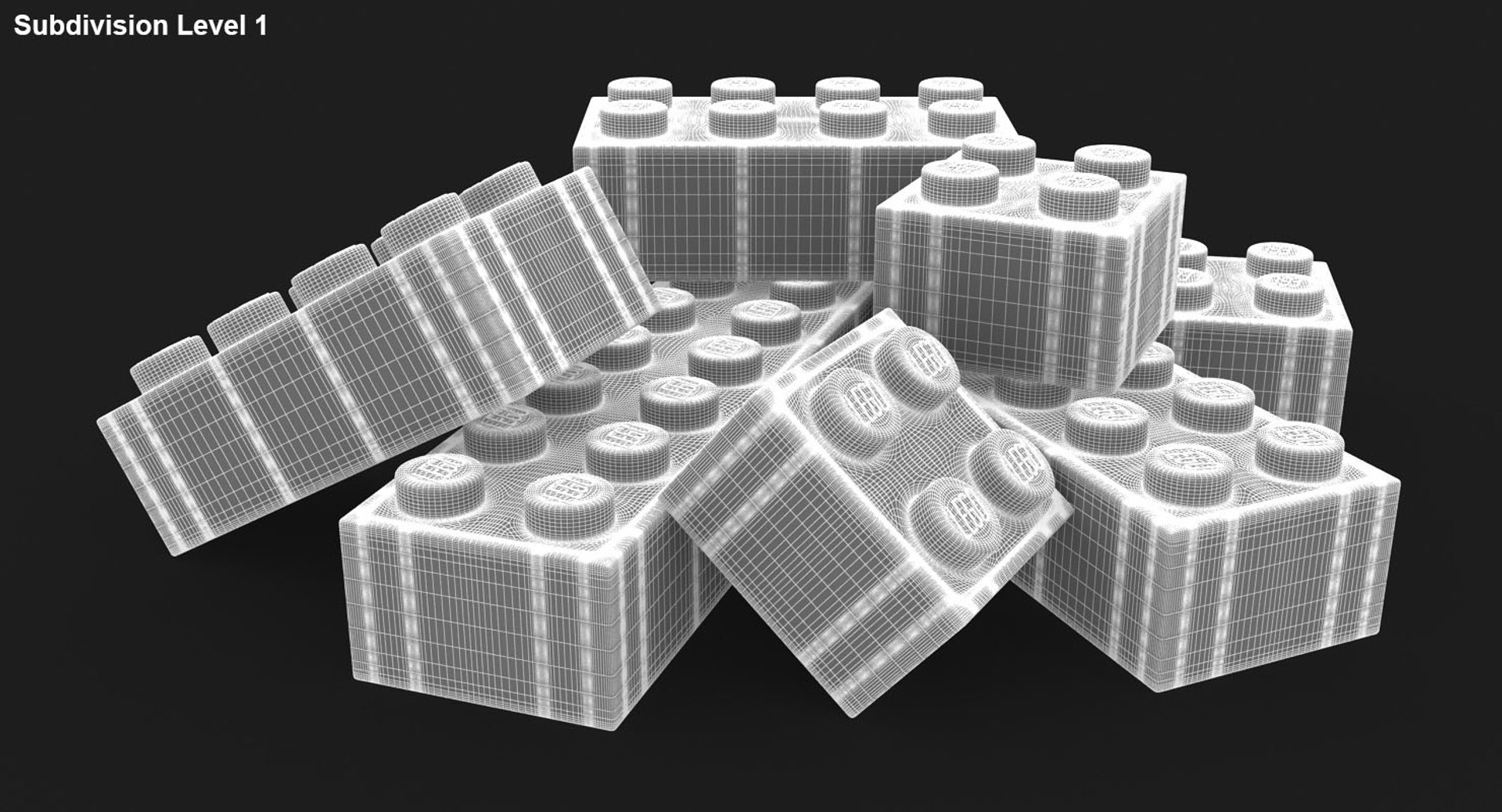 3D Realistic Lego Bricks - TurboSquid 1327674