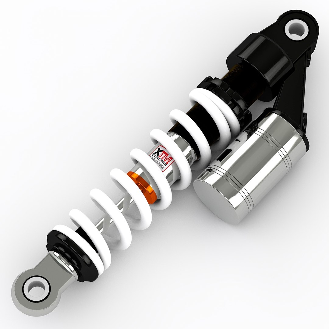 3D Motorcycle Shock Model - TurboSquid 1282085