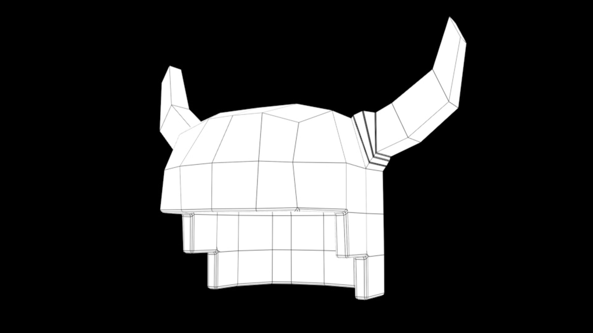 Horned Viking Helmet Model - TurboSquid 1519964